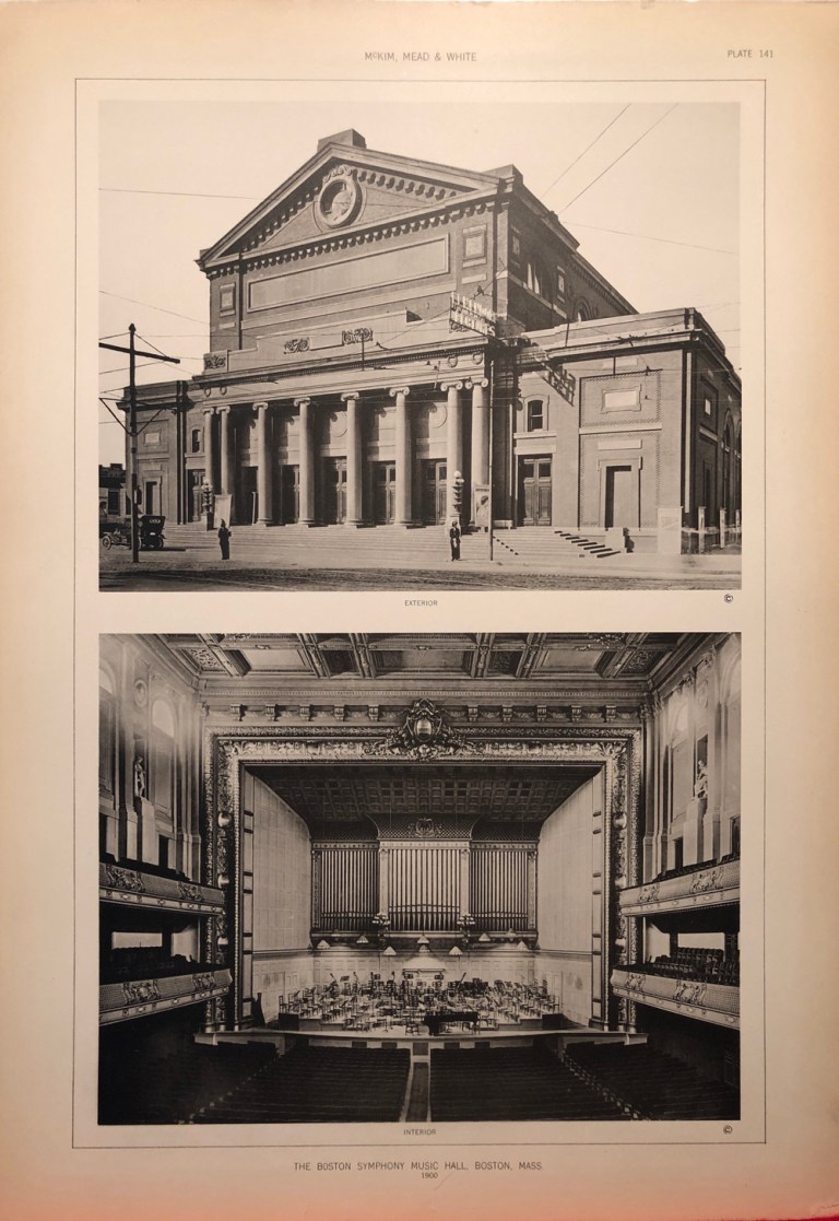 Symphony Hall: Boston’s proud temple of music since 1900 – The Last ...